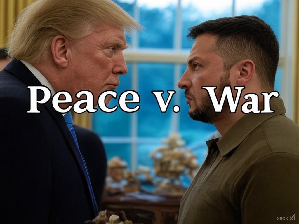 "Oval Office Smackdown: Trump, Zelensky,